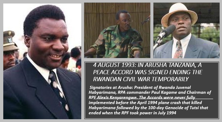 Rwandan Civil War – Arusha Accords – Movies To History.com