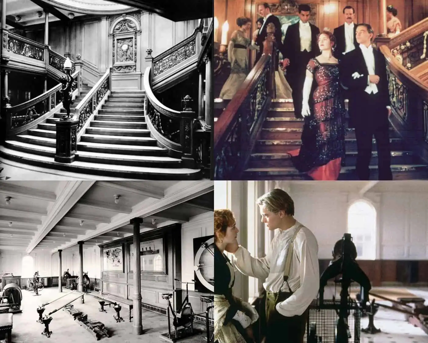 Ship’s Interiors Meticulously Re-created in “Titanic” (1997) – Movies ...