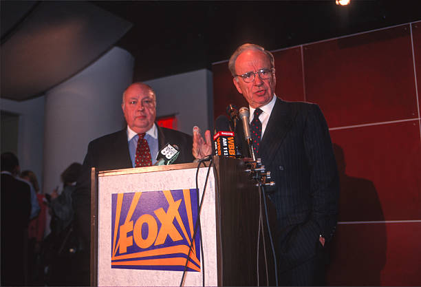 Roger Ailes and Rupert Murdoch in 1996 – Movies To History.com