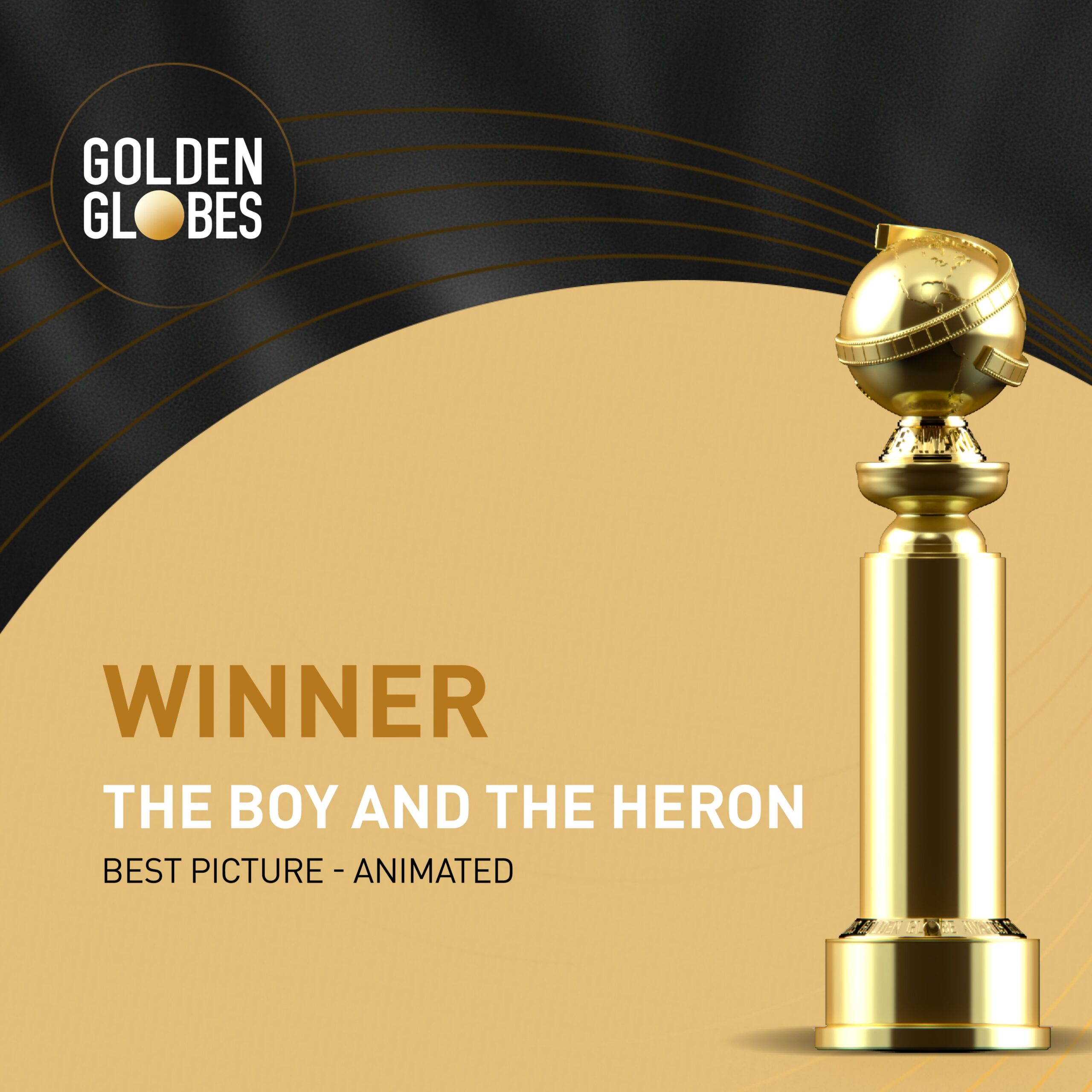 “81st Golden Globe Awards” – Best Picture Animated Winner – Movies To ...