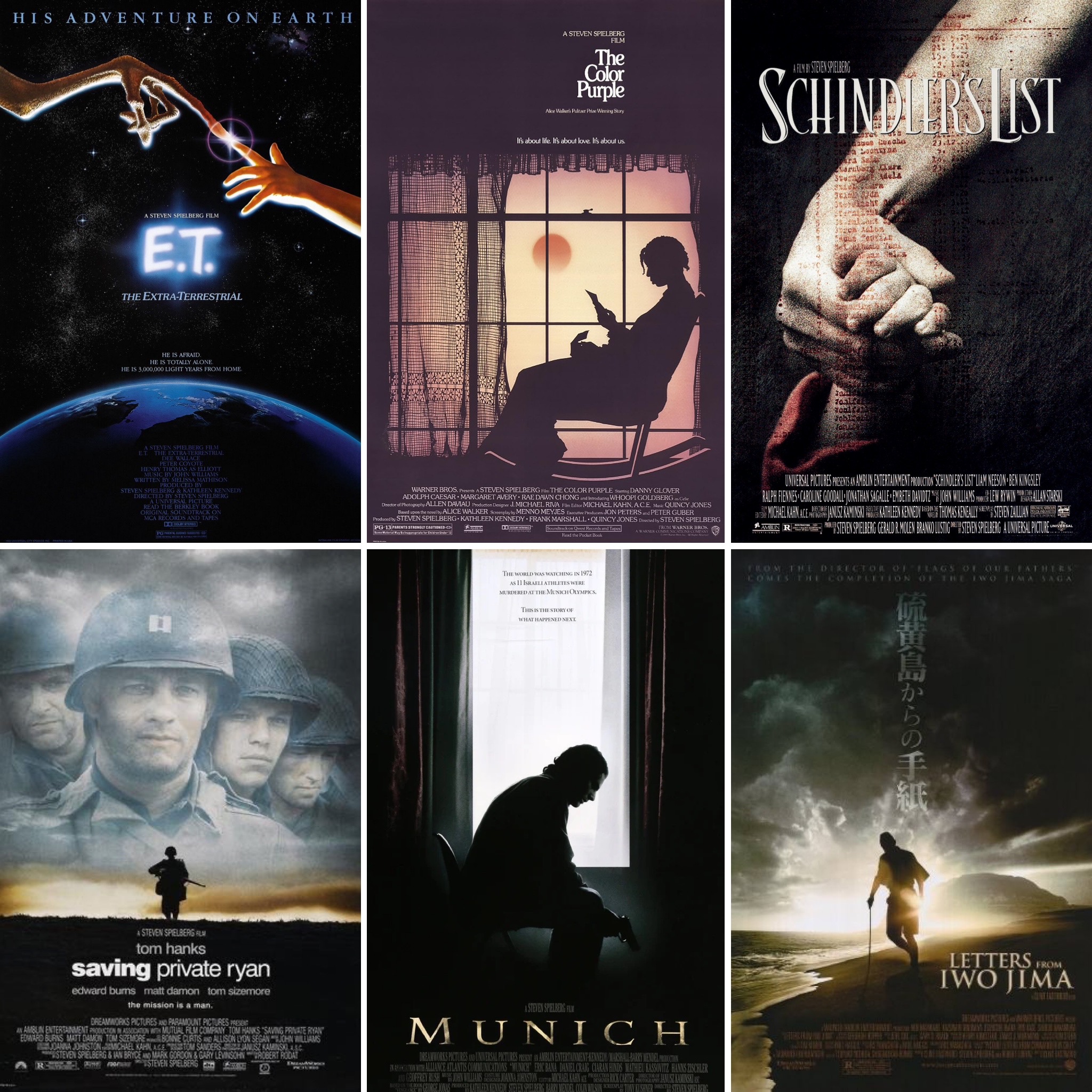 Steven Spielberg Films Nominated for Best Picture – Movies To History.com