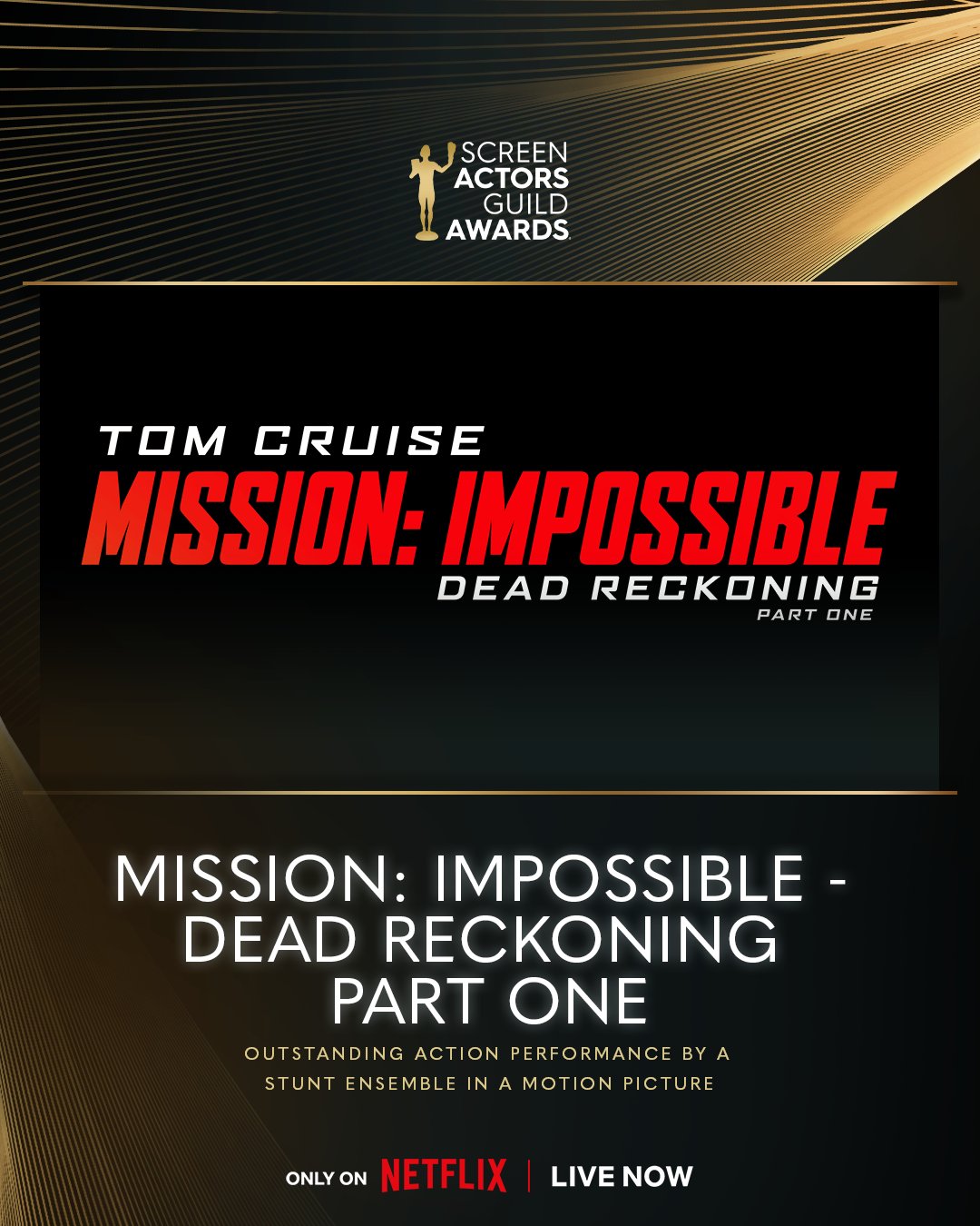 “The 30th Screen Actors Guild Awards” – Outstanding Action Performance ...