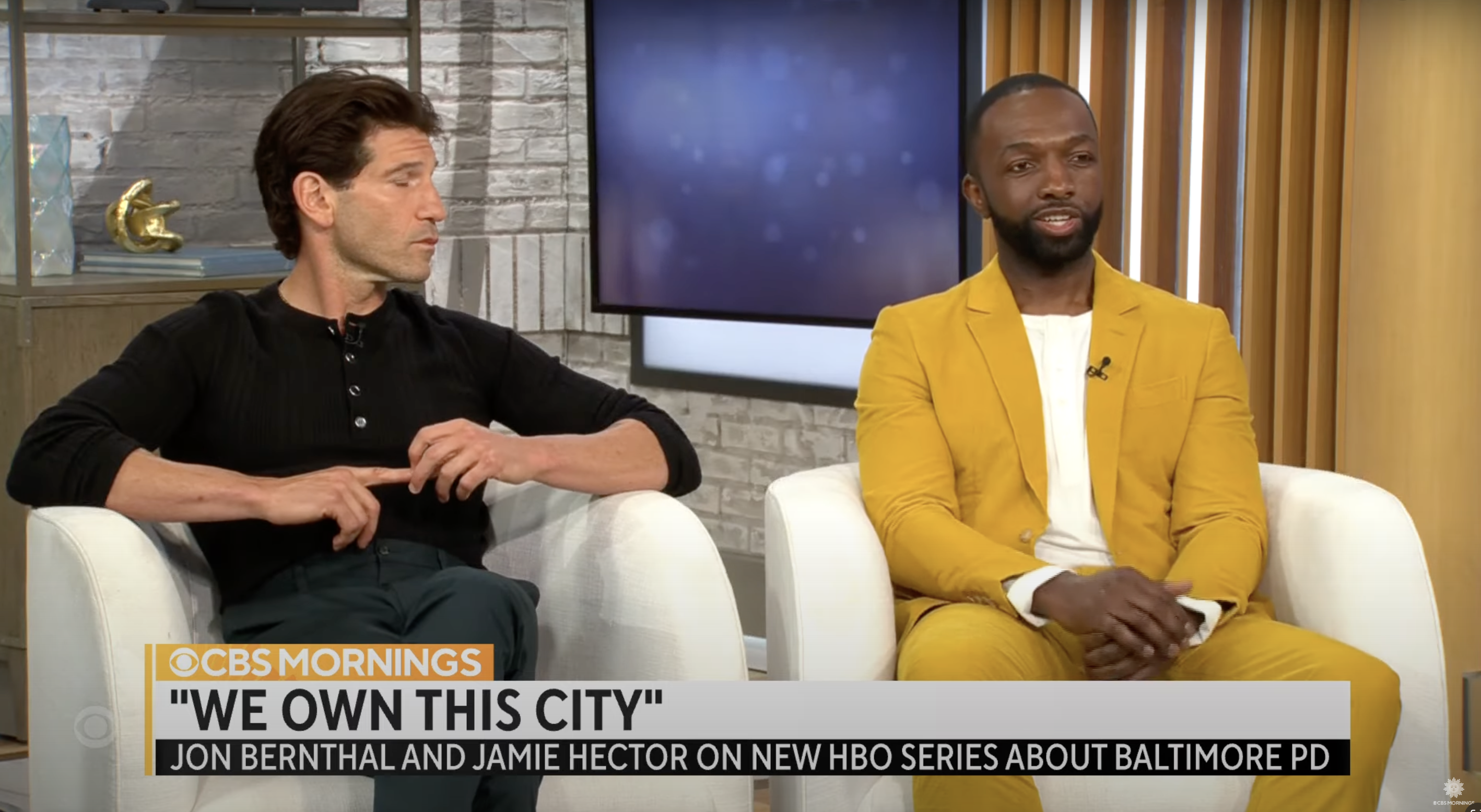 “We Own This City” Interview – “CBS Mornings” (2022) – Movies To ...