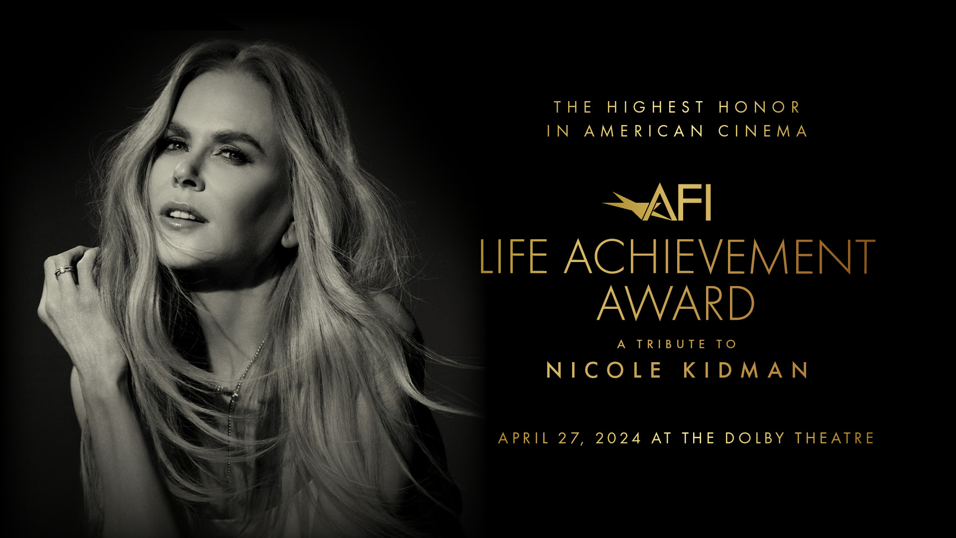 “The 49th AFI Life Achievement Award: A Tribute to Nicole Kidman ...