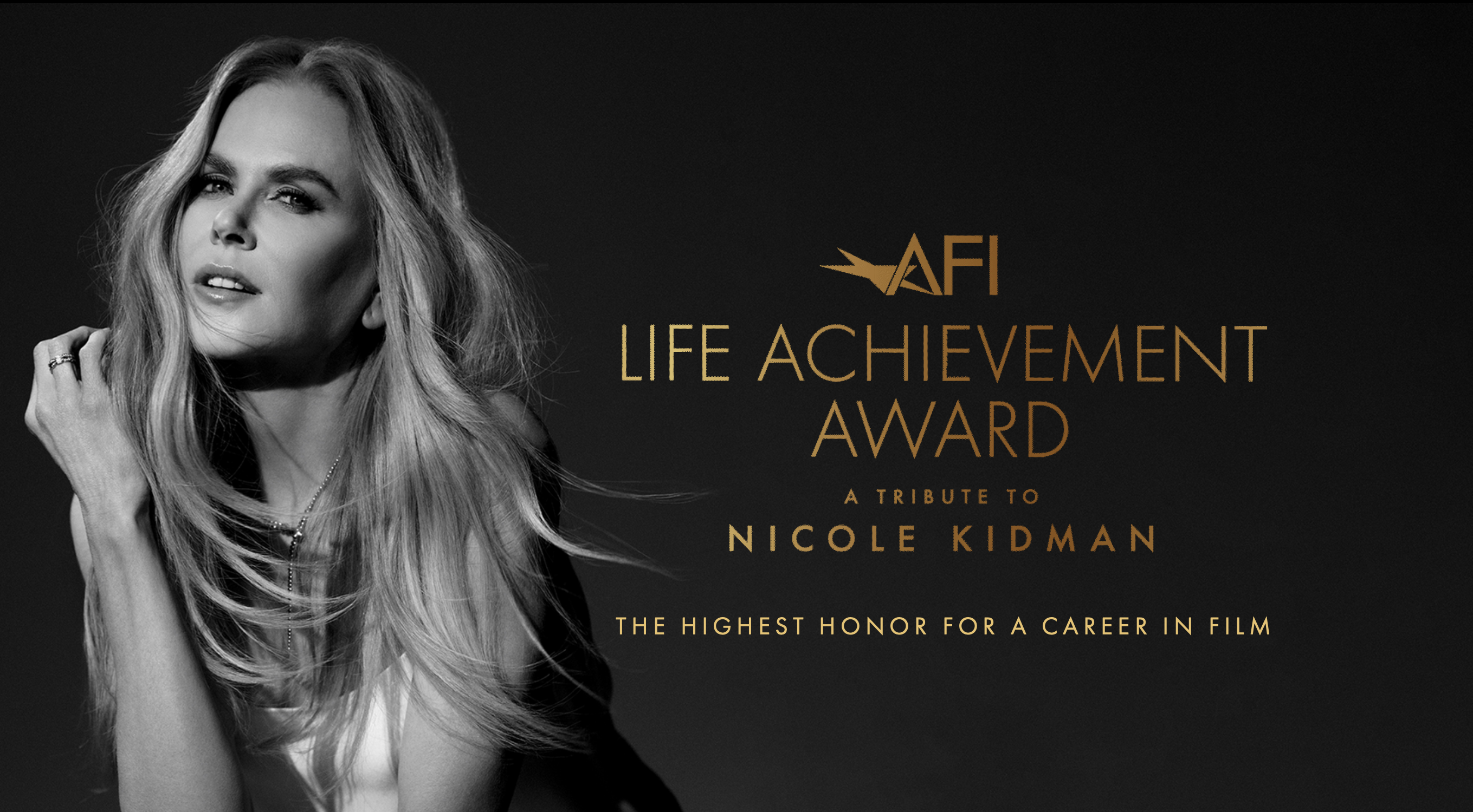 “The 49th AFI Life Achievement Award: A Tribute to Nicole Kidman ...