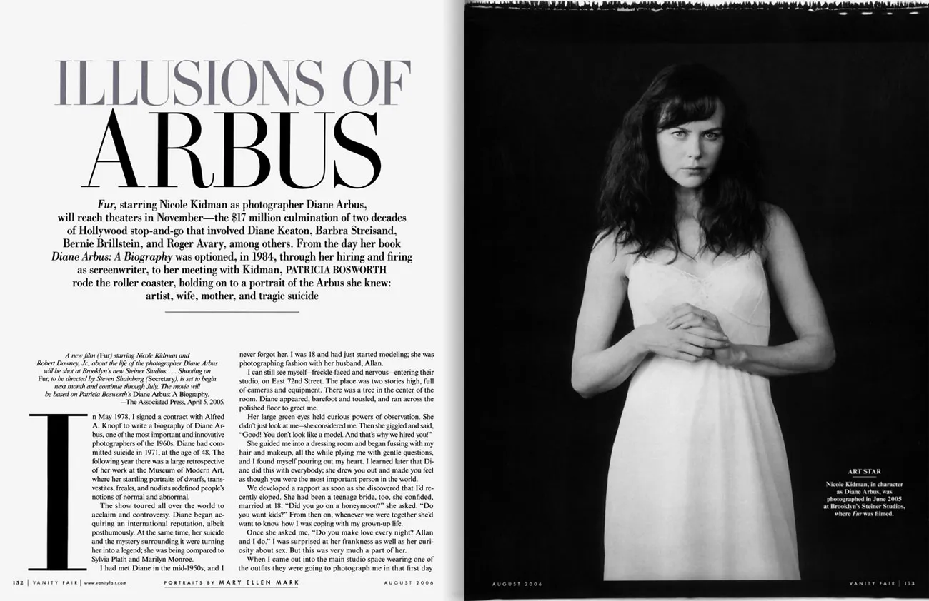 “Vanity Fair” – August 2006 – Movies To History.com