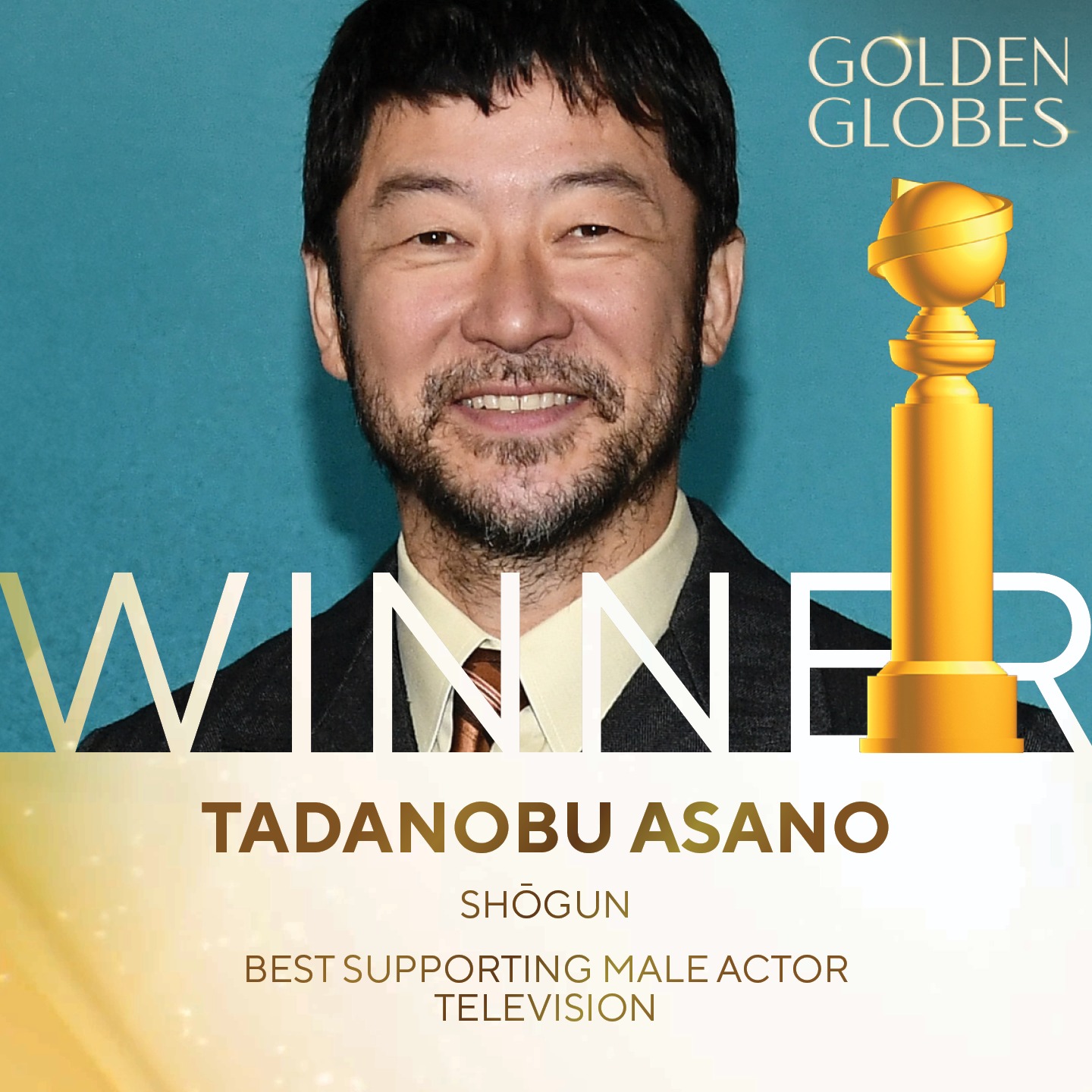 “82nd Golden Globe Awards” – Best Supporting Male Actor – Television ...