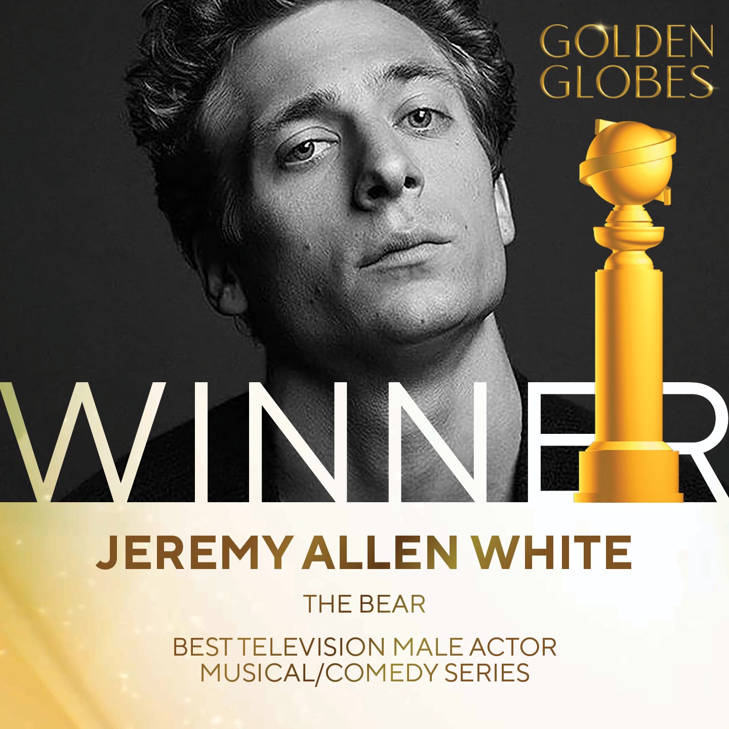 “82nd Golden Globe Awards” – Best Television Male Actor Musical Comedy ...