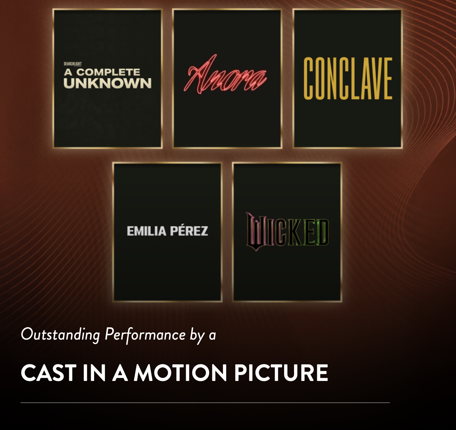 SAG Awards – Outstanding Performance by a Cast in a Motion Picture ...