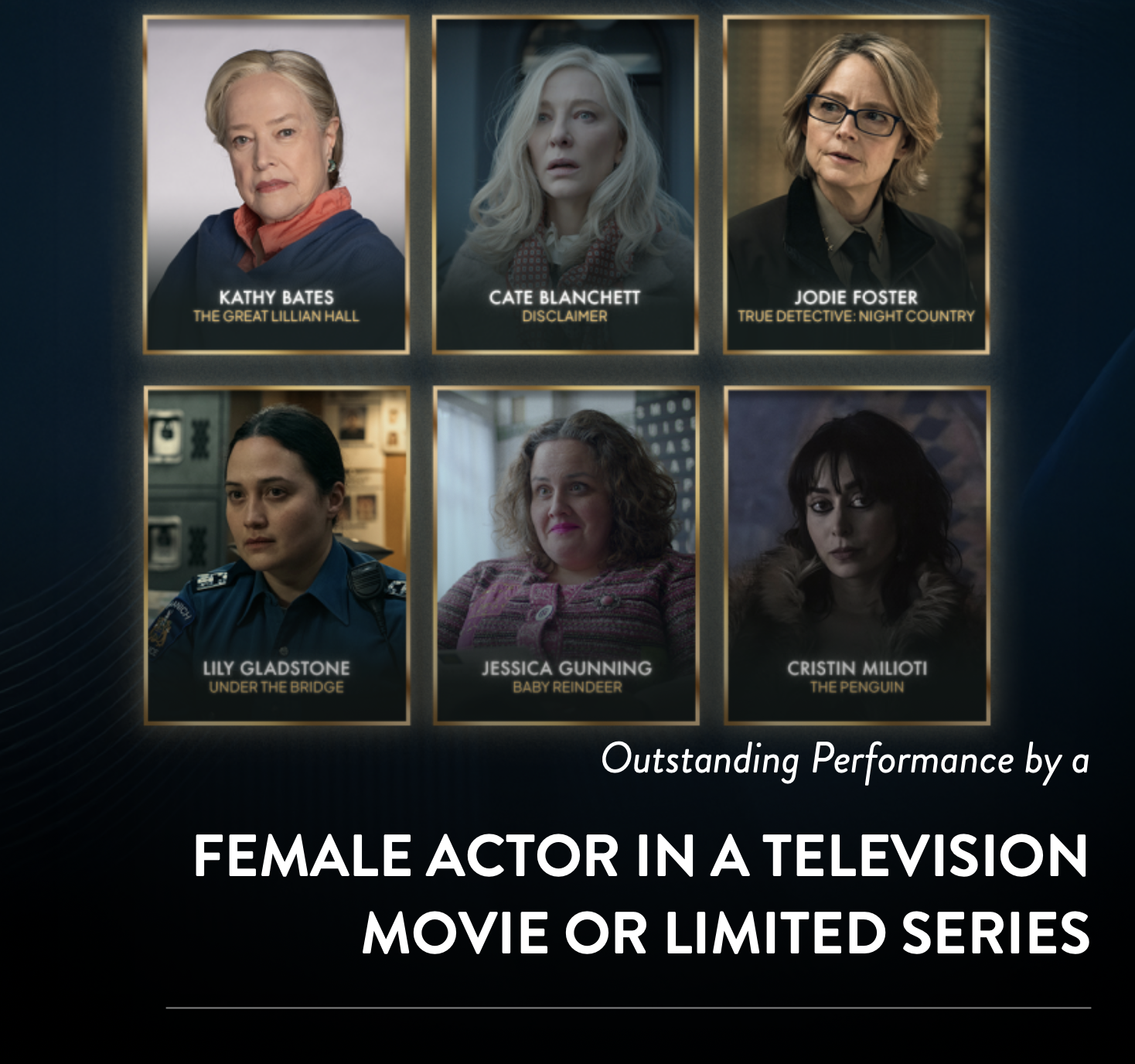 SAG Awards – Outstanding Performance By A Female Actor In A Television ...