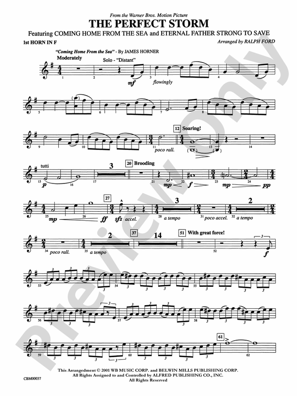 “The Perfect Storm” (2000) Score – Movies To History.com