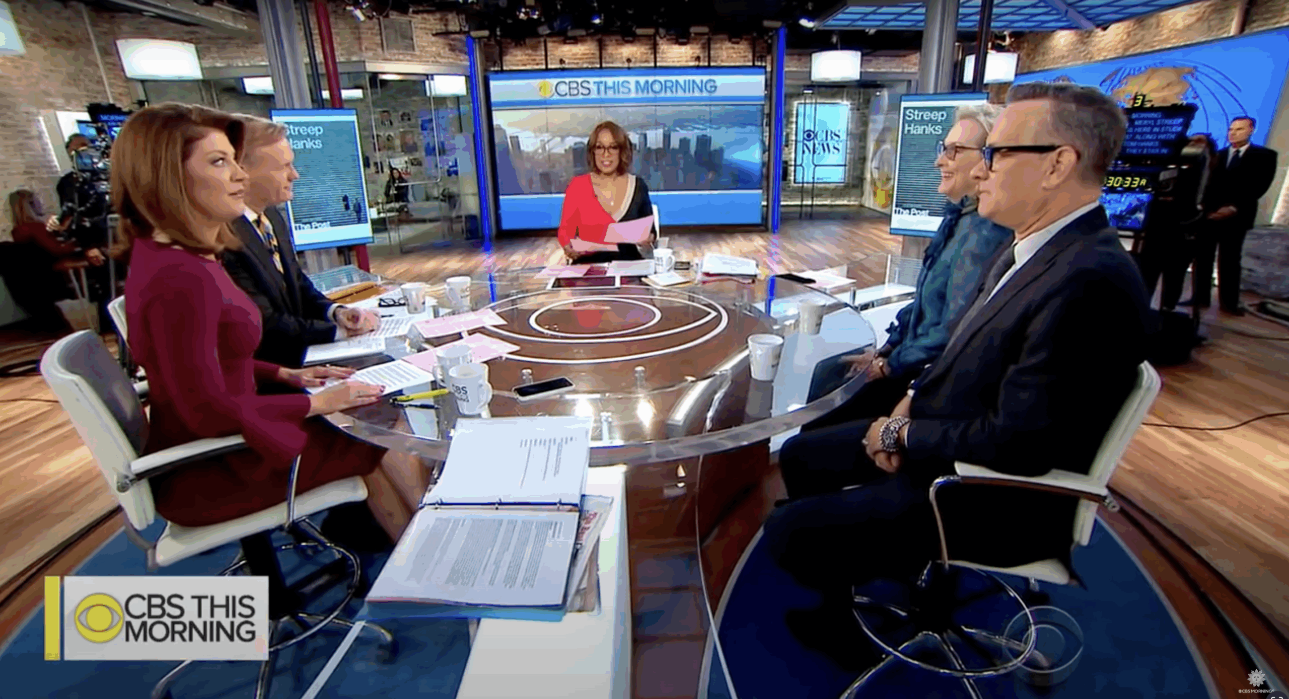 “CBS This Morning” – Meryl Streep & Tom Hanks for “The Post” (2017 ...