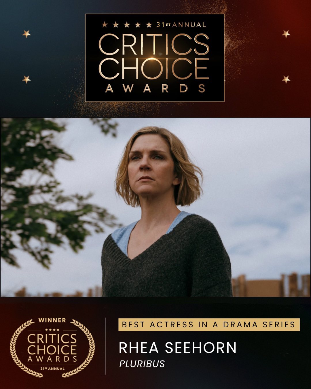 “31st Critics Choice Awards” – Best Actress in a Drama Series – Movies ...