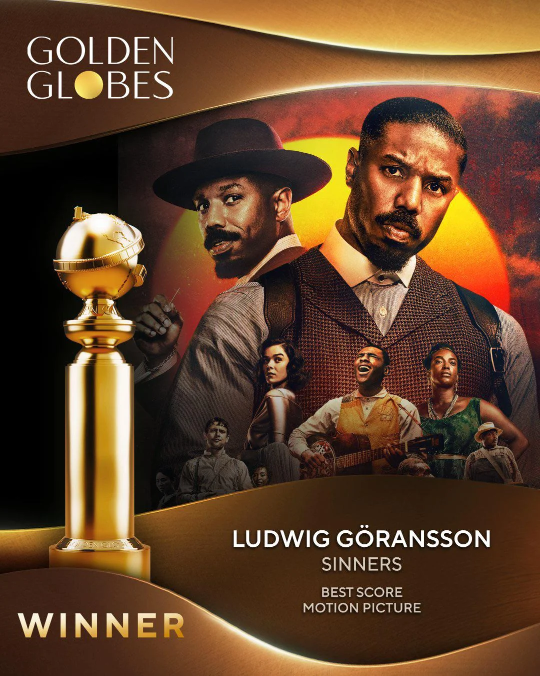 “83rd Golden Globe Awards” – Best Score – Motion Picture – Movies To ...