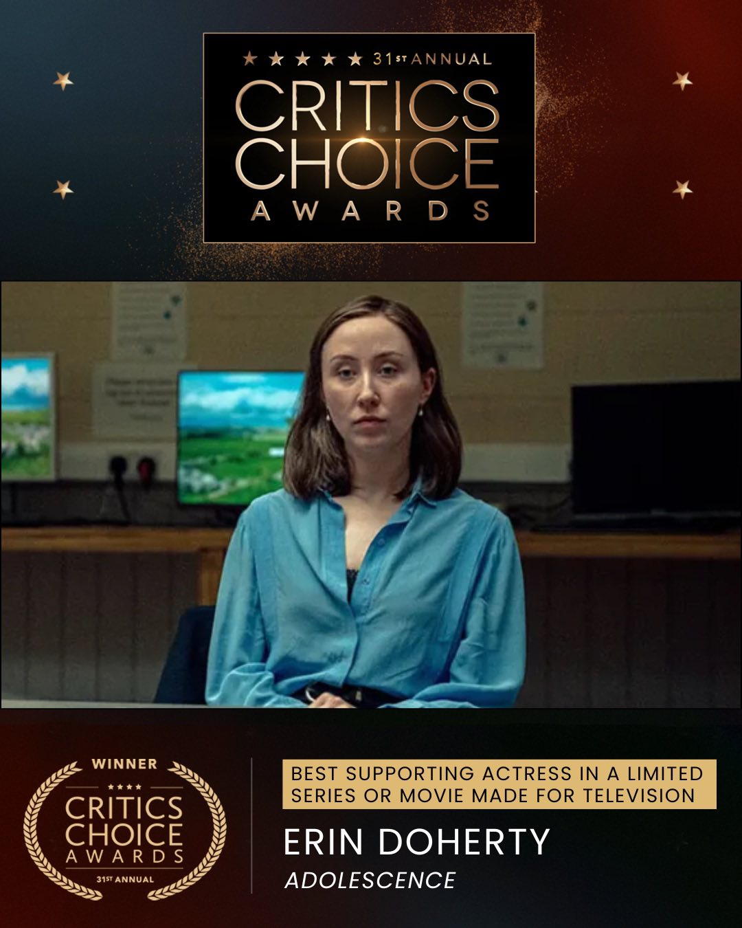 “31st Critics Choice Awards” – Best Supporting Actress in a Limited ...
